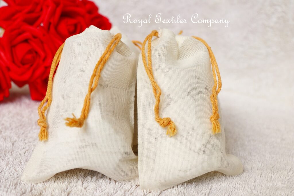 Breathable Single Drawstring Bags - W10cm*H15cm (4x6inches)